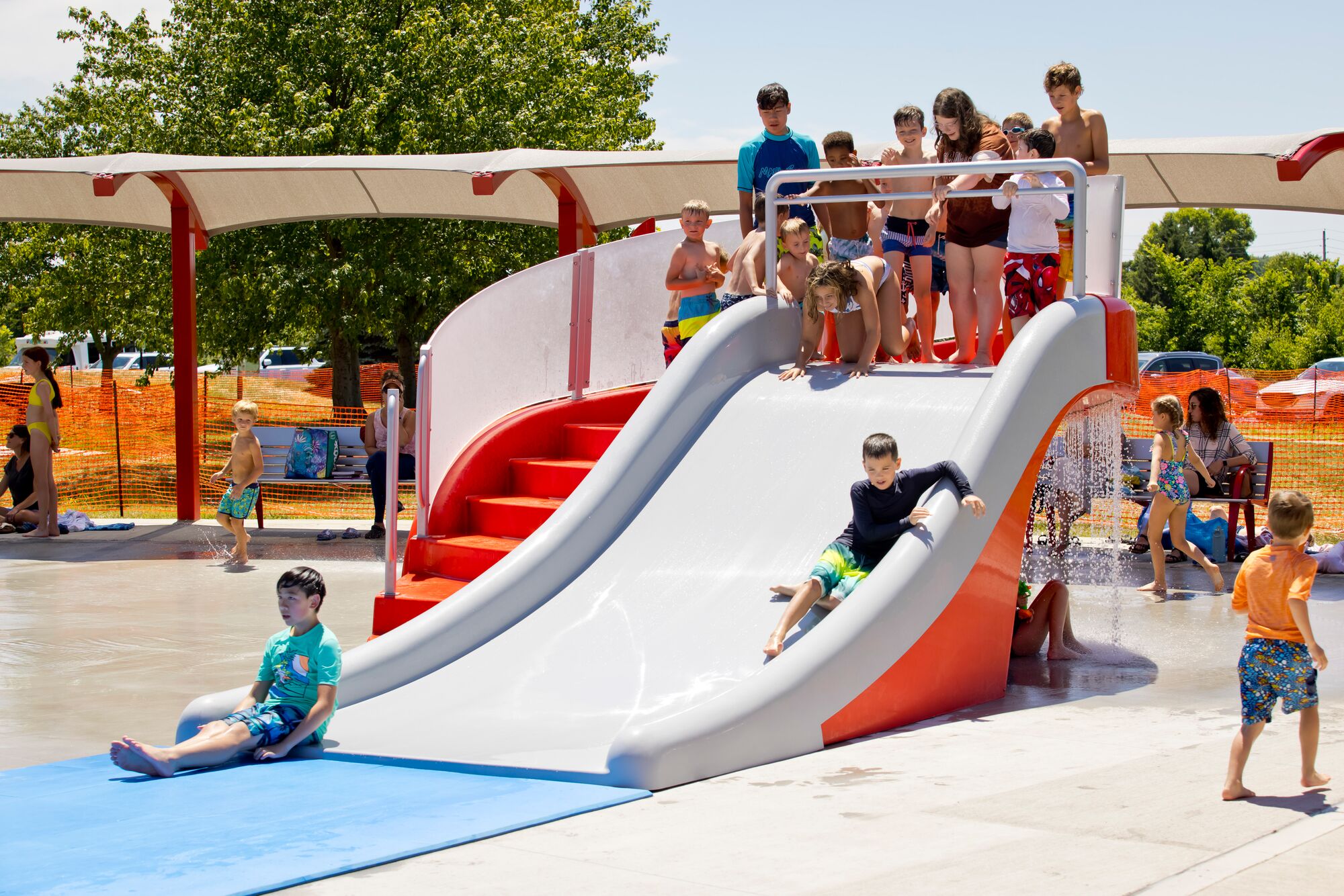 Inlow Park Splash Pad - PlayPros
