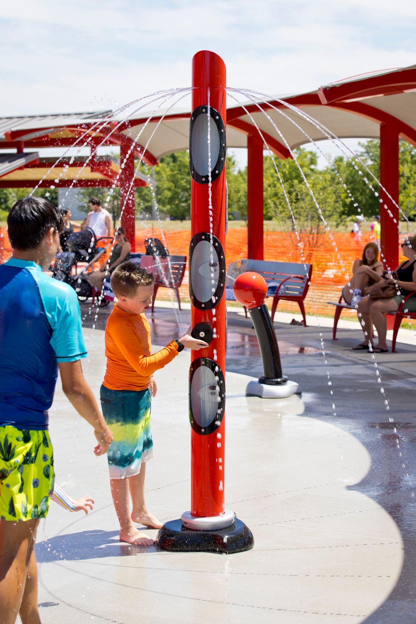 Inlow Park Splash Pad - PlayPros
