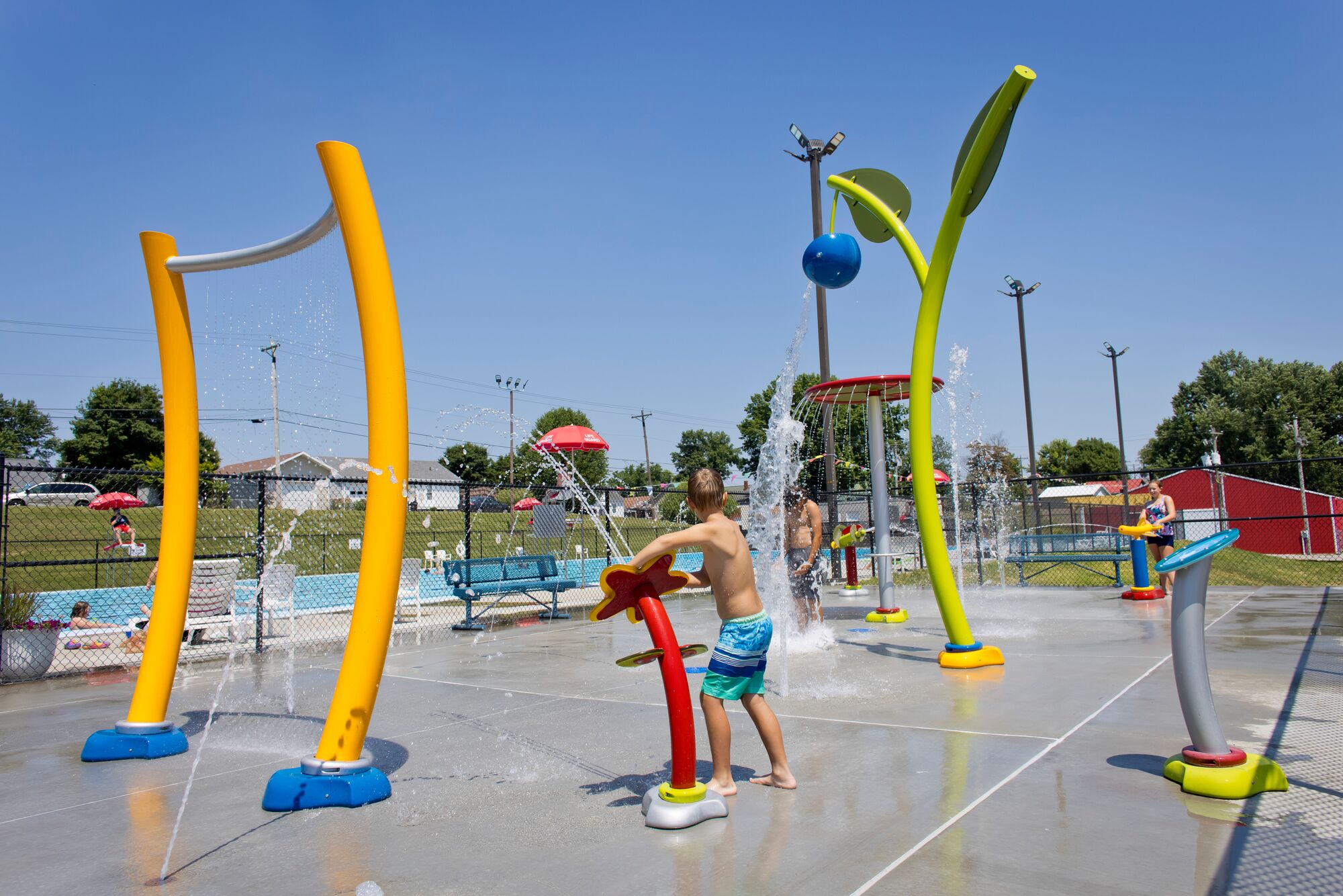 JFK Spray Park - PlayPros