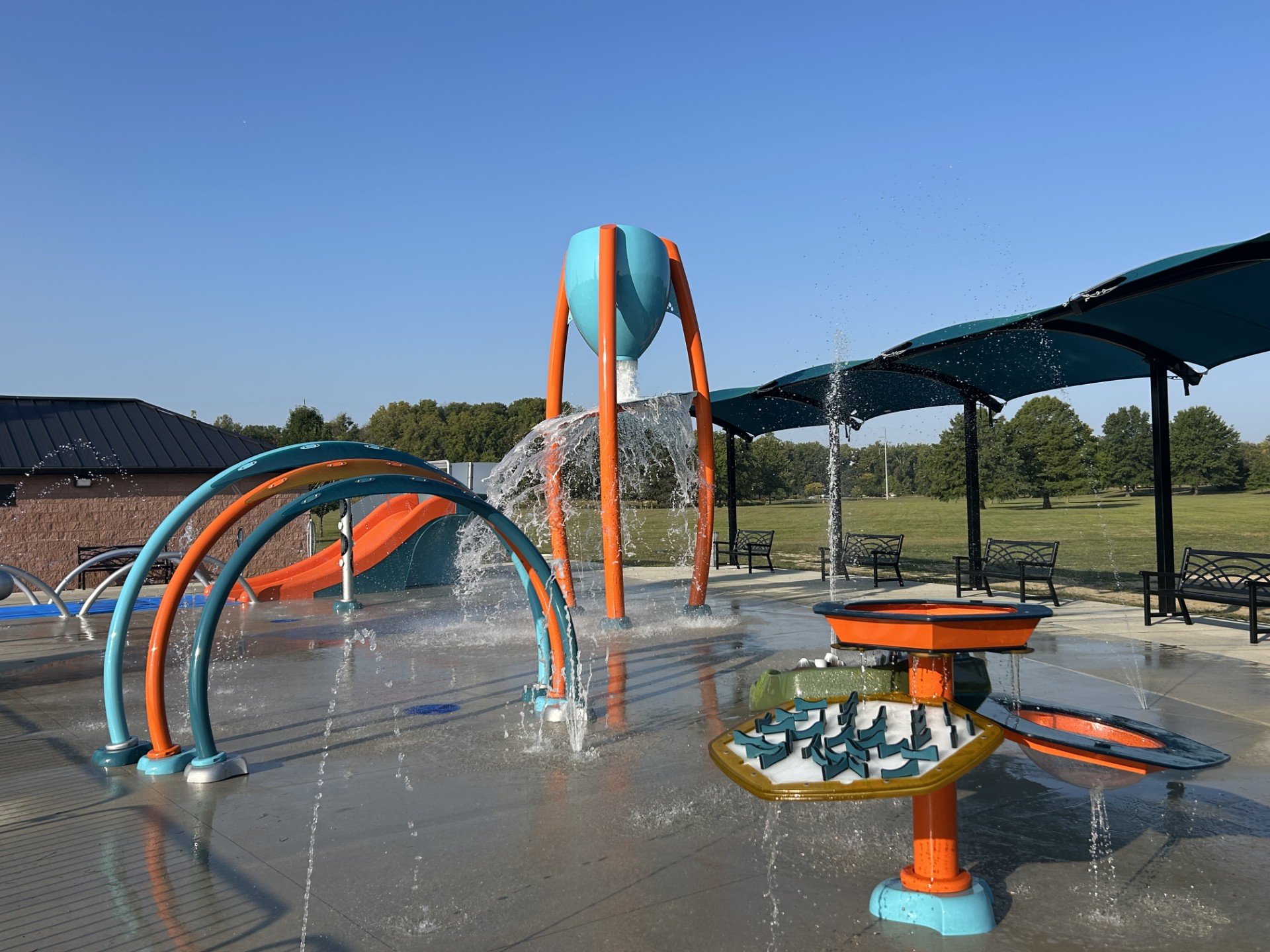 Jackson Morrow Splash Pad - PlayPros